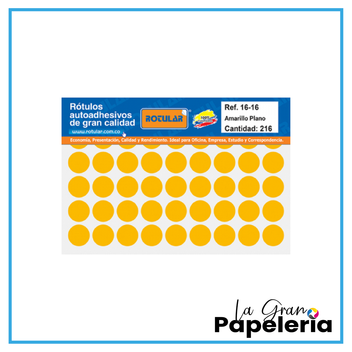 RÓTULO ROTULAR 16-16 | lagranpapeleria