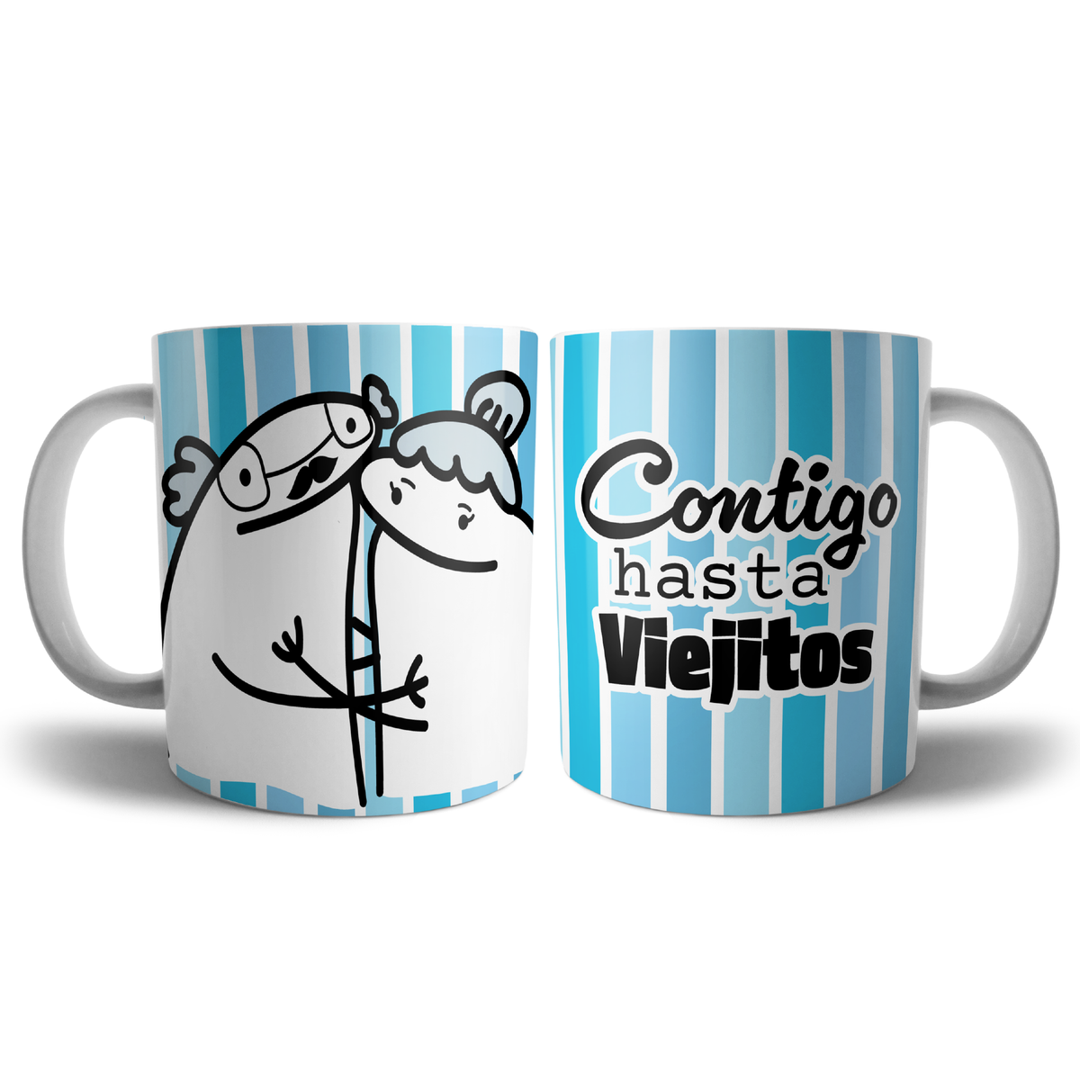 MUG TEMPORADA AMOR - REF. FLORK X 12 | lagranpapeleria